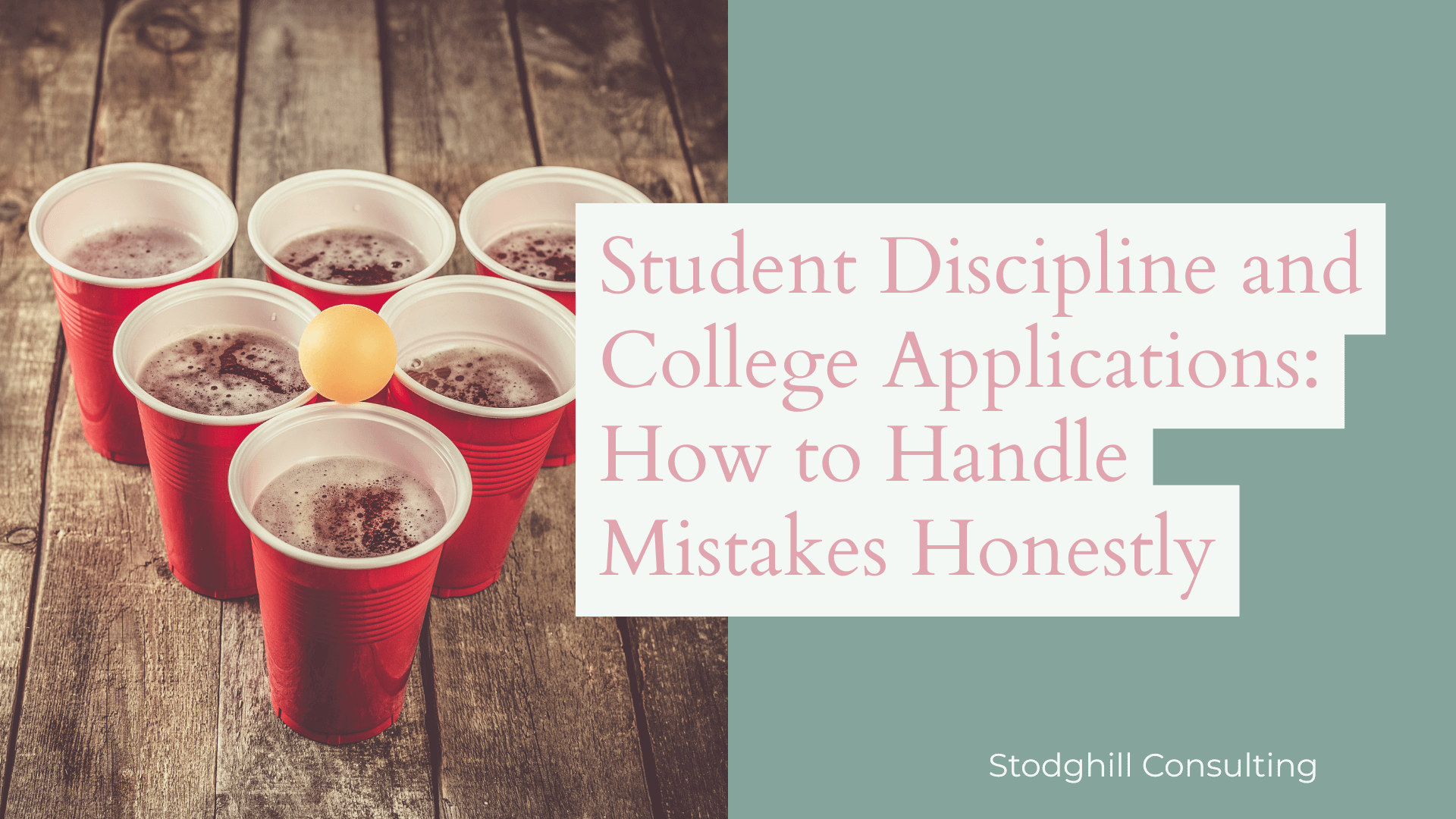 Student Discipline and College Applications: How to Handle Mistakes ...